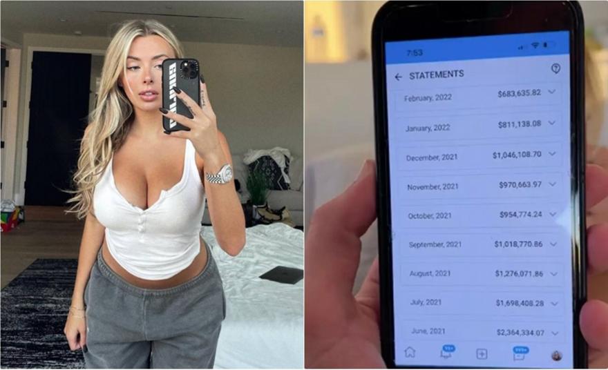 Μοντέλο του Onlyfans αποκάλυψε πόσα κερδίζει τον μήνα Next Gossip