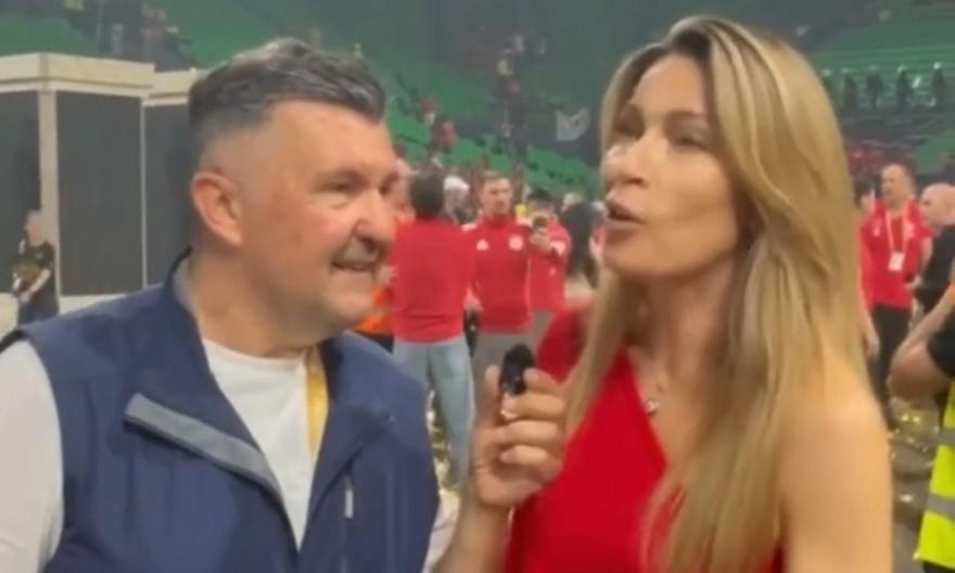 Η Μαριέττα Χρουσαλά… έλαμψε και στο Telekom Center! - Tips By Markos ...